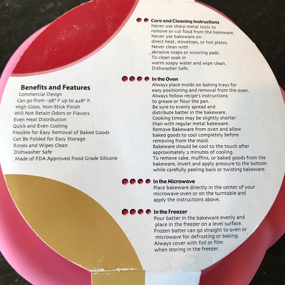 Kitchen | New Silicon Rose Shaped Cake Pan 8 Diameter Bakeware Dessert ...